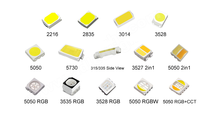 Tira LED COB vs SMD: 5050, 2835, 3528, 5630, 5730 | ADLED